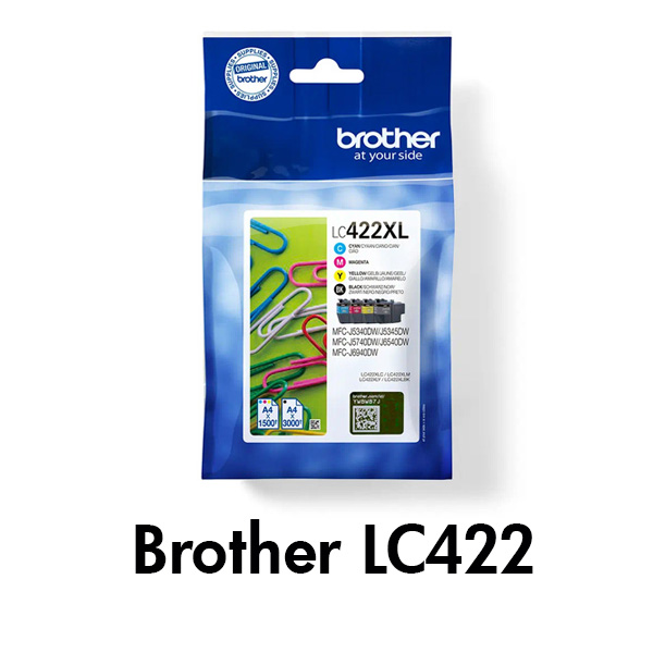 Brother LC422 Ink Cartridges | Free Delivery | TonerGiant