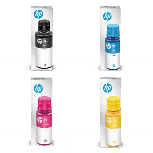 HP 32XL Ink Bottle Multipack | TonerGiant