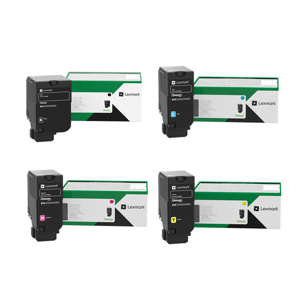 Lexmark 71C20K0 Return Program Toner Cartridge Multipack (B/C/M/Y ...