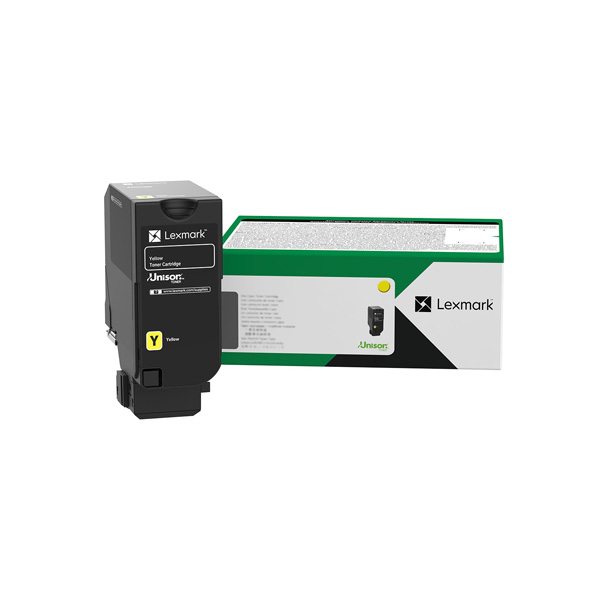 Lexmark 71C2HY0 High Capacity Yellow Return Programme Toner Cartridge ...