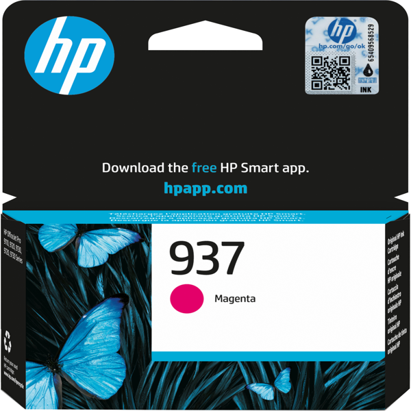 HP 937 Magenta Ink Cartridge | TonerGiant