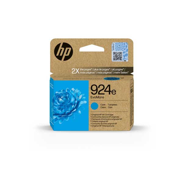 HP 924e EvoMore High Capacity Yellow Ink Cartridge | TonerGiant